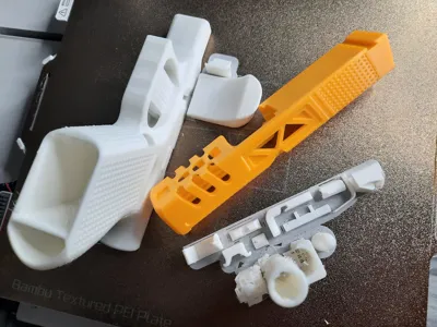 Assorted slide upgrade for subcompact prop gun by iczfirz MakerWorld ...