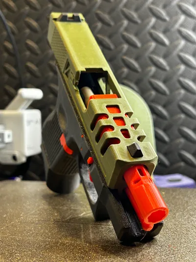Assorted slide upgrade for subcompact prop gun by iczfirz MakerWorld ...