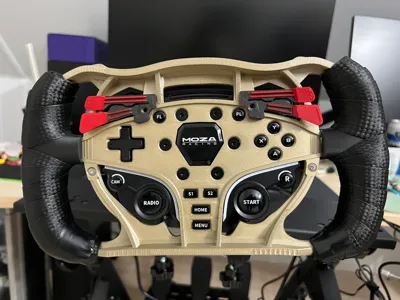 Moza ES formula wheel Mod by august - MakerWorld