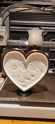 Lithophane Heart Frame Lithophane Heart by baumgart05 MakerWorld ...