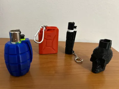 20L Fuel Jerry Tank BIC Sleeve - Free 3D Print Model - MakerWorld