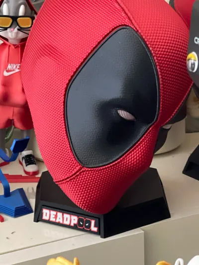 Deadpool Mask Stand Mod - NO SCREWS - NO NUTS Remixed by Bisix2 ...
