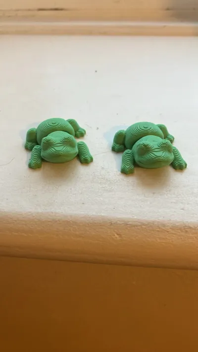 Flexi Frog Fidget in a Toad by scottg MakerWorld: Download Free 3D Models