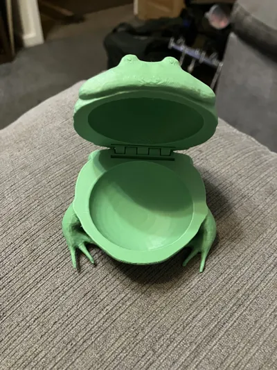 Flexi Frog Fidget in a Toad by scottg MakerWorld: Download Free 3D Models