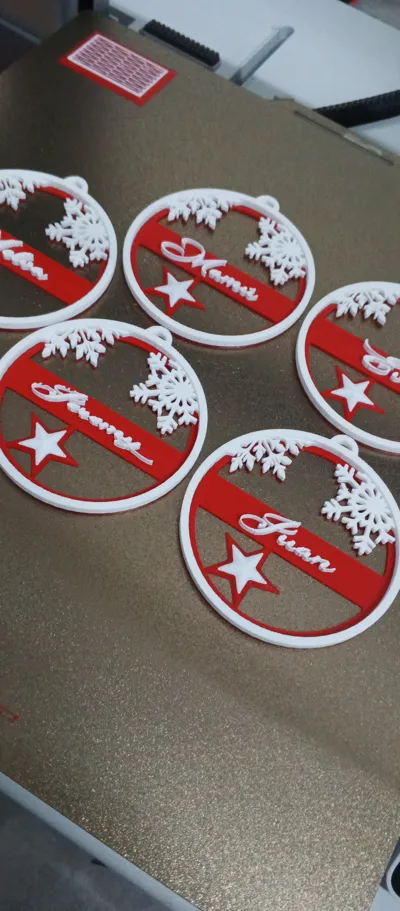 Christmas gift tags with names by Habitaritus MakerWorld: Download Free ...