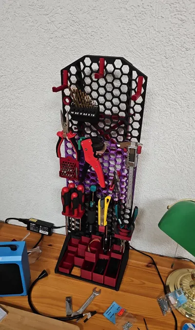 Gridfinity Base for KYZ HSW Display Stand - Large Remixed by KYZ Design ...