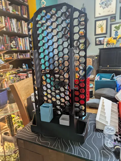 Gridfinity Base for KYZ HSW Display Stand - Large Remixed by KYZ Design ...