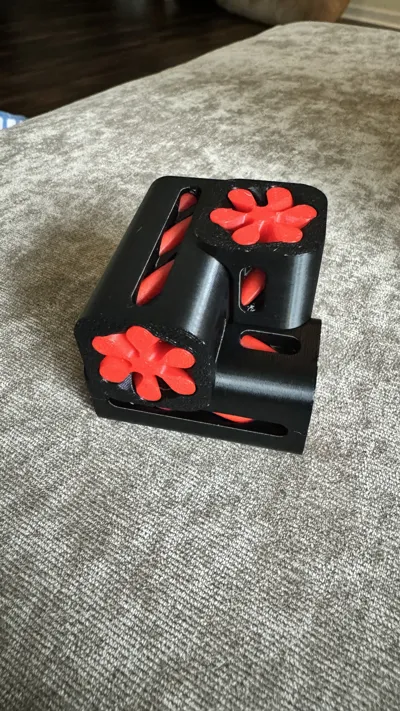 Triple Helix Puzzle (6 piece brainteaser + fidget) by GlennovitS 3D ...