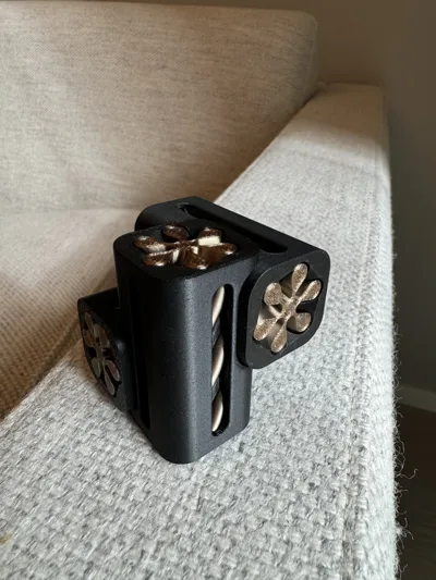 Triple Helix Puzzle (6 piece brainteaser + fidget) by GlennovitS 3D ...