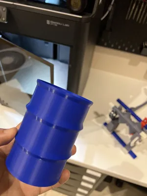 Oil Barrel Pen Holder by Nicholas Mootoo - MakerWorld