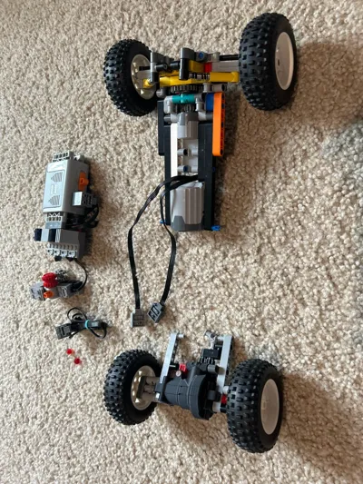 Live axle with diff. lock, Technic Compatible - Free 3D Print Model ...