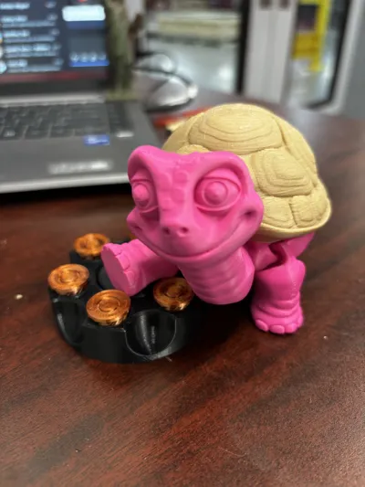 Fidget spinner Revolver cylinder by SMichaud - MakerWorld