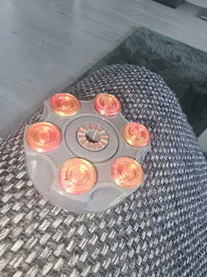 Fidget spinner Revolver cylinder by SMichaud - MakerWorld