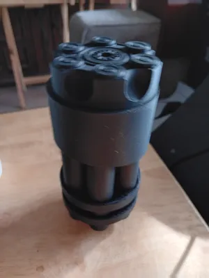 Fidget spinner Revolver cylinder by ESEM - MakerWorld