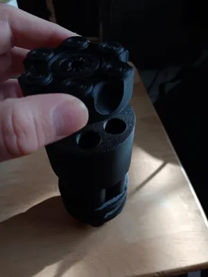 Fidget spinner Revolver cylinder by ESEM - MakerWorld