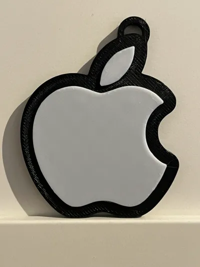 Keychain Apple by Magic Studio 3D - MakerWorld