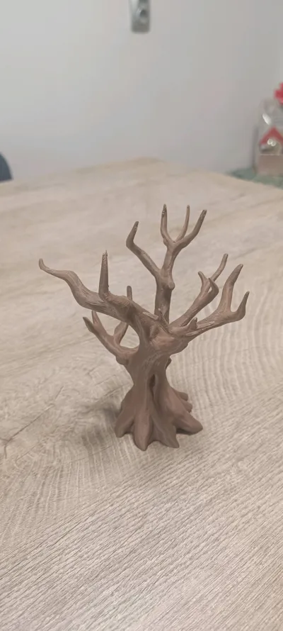 Dead tree terrain piece by everythingDNDMakerWorld: Download Free 3D Models