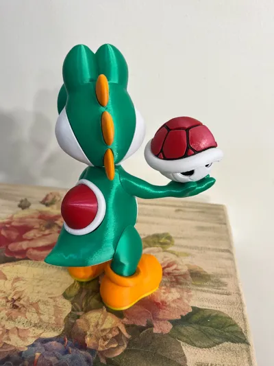 Yoshi and Egg - Multi Part by Playco3D MakerWorld: Download Free 3D Models