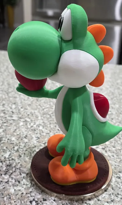Yoshi and Egg - Multi Part - Free 3D Print Model - MakerWorld