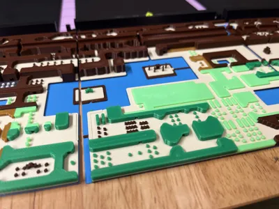 The Legend of Zelda Map by Fletch MakerWorld: Download Free 3D Models