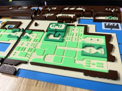 The Legend of Zelda Map by Fletch MakerWorld: Download Free 3D Models