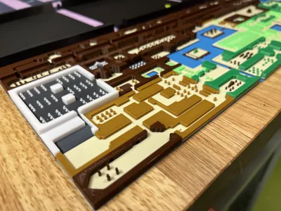 The Legend of Zelda Map by Fletch MakerWorld: Download Free 3D Models