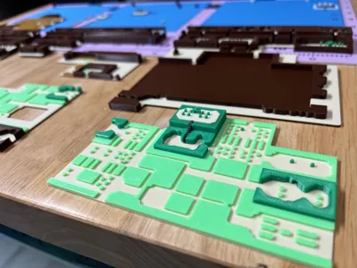 The Legend of Zelda Map by Fletch MakerWorld: Download Free 3D Models