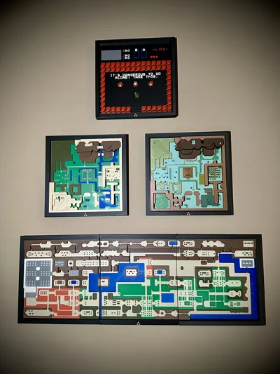 The Legend of Zelda Map by Fletch MakerWorld: Download Free 3D Models