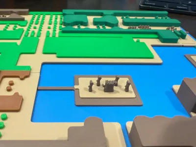 The Legend of Zelda Map by Fletch MakerWorld: Download Free 3D Models