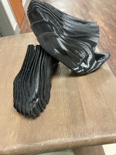 Wearable Wavy shoes by Benoit Perocheau MakerWorld: Download Free 3D Models