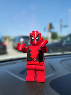 Deadpool brick figure xl by Sasquatch Phil MakerWorld: Download Free 3D ...