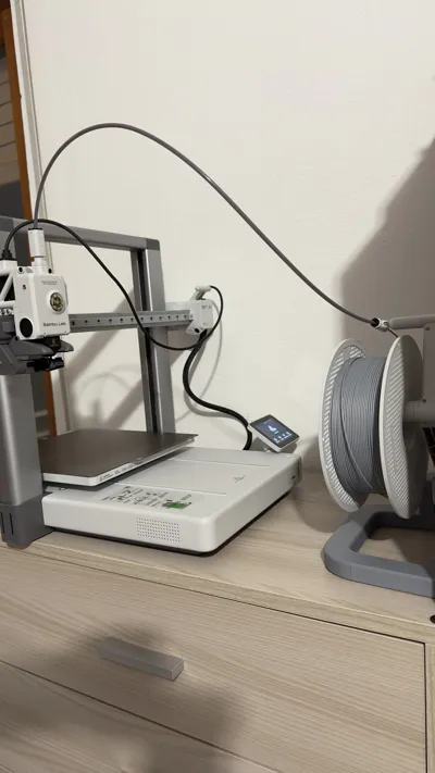 Spool Holder Desktop Stand for the Bambulab A1 by Printed_3D - MakerWorld