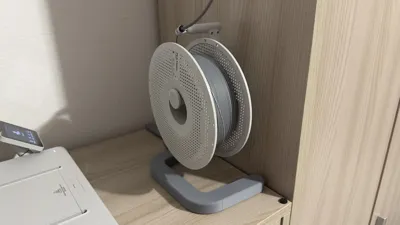 Spool Holder Desktop Stand for the Bambulab A1 by Printed_3D - MakerWorld