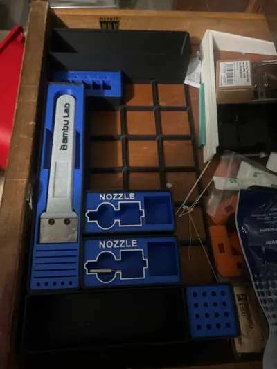 Bambu Spare Parts Gridfinity Boxes Shape by Luca Maker Lab MakerWorld ...