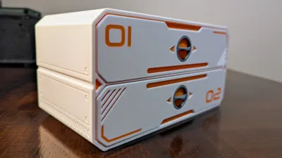 Futuristic Sci-Fi Drawer Organizer by plaslinger - MakerWorld
