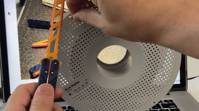 Fidget balisong butterfly knife keychain by iczfirz MakerWorld ...