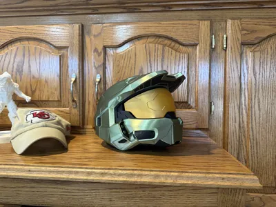 Master Chief Helmet Remixed by T63D - MakerWorld