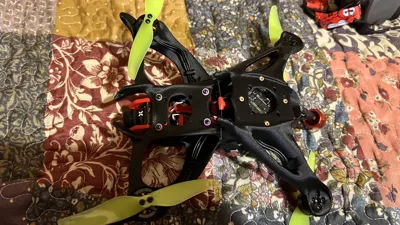 BM Aether 4 - The 4 inch unibody FPV drone frame by Dr. J. Ma ...
