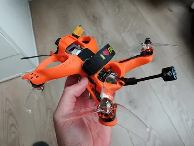 BM Aether 4 - The 4 inch unibody FPV drone frame by Dr. J. Ma ...
