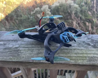 BM Aether 4 - The 4 inch unibody FPV drone frame by Dr. J. Ma ...
