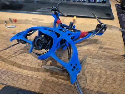 BM Aether 4 - The 4 inch unibody FPV drone frame by Dr. J. Ma ...