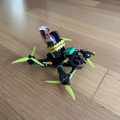 BM Aether 4 - The 4 inch unibody FPV drone frame by Dr. J. Ma - MakerWorld