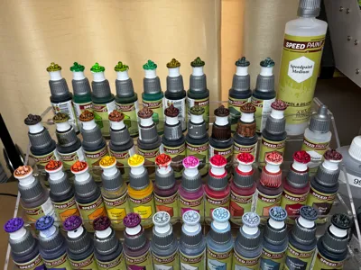 Army Painter Vallejo / Speedpaint Swatch Toppers Remixed by VaderAG ...