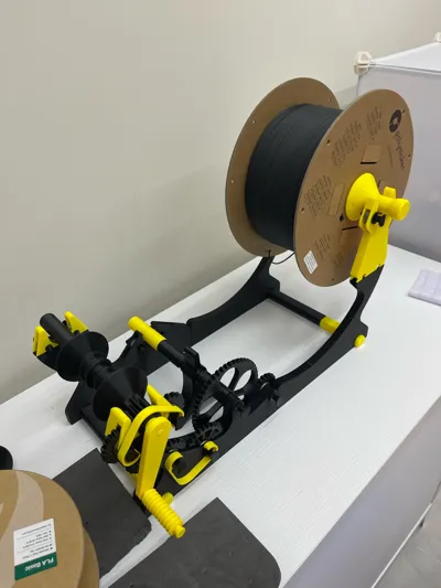 Pastamatic Filament Spool Winder for 2,5Kg Spool by 3DMetalCave ...