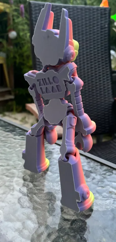 Zippy the Bot by Zillolaab MakerWorld: Download Free 3D Models