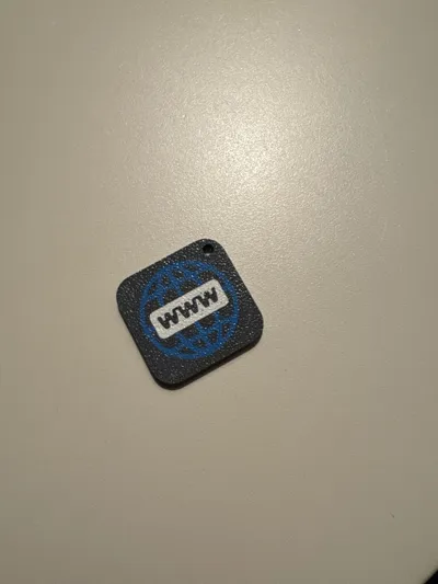 Social NFC keychain - Free 3D Print Model - MakerWorld