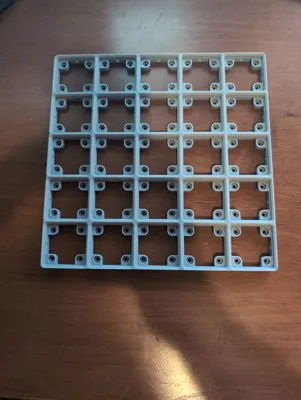 Gridfinity Base | Skelet | 5x5 | select2stertPrint by select2start ...