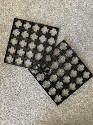 Gridfinity Base | Skelet | 5x5 | select2stertPrint by select2start ...