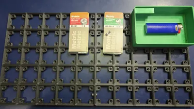 Gridfinity Base | Skelet | 5x5 | select2stertPrint by select2start ...