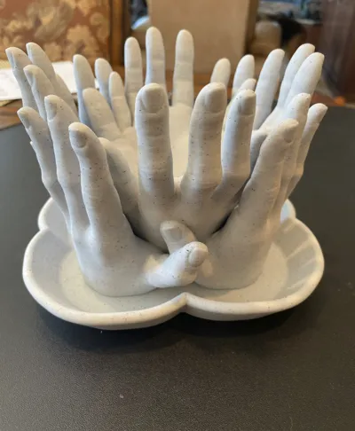 Multi hands Vase by uni3Dworld MakerWorld: Download Free 3D Models